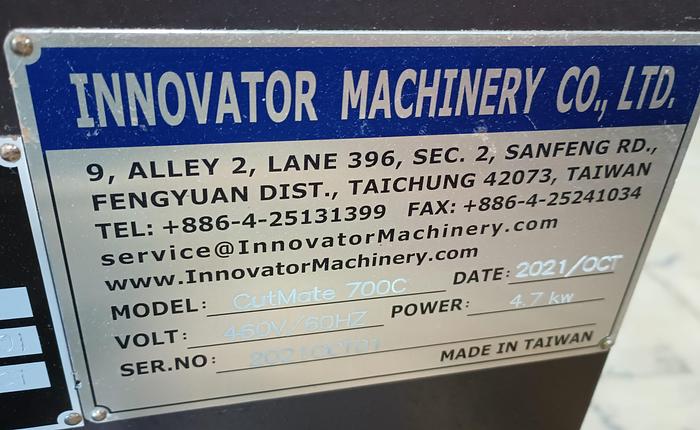 Used NORTHTECH/INNOVATOR CUTMATE-700C CROSS-CUT VENEER CLIPPER for Sale ...