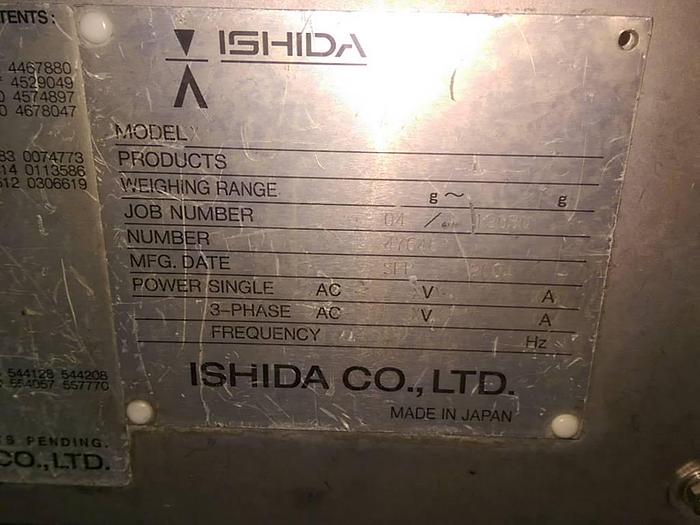 Used 2004 Ishida 10-Head Combination Scales for Sale at Steep Hill ...