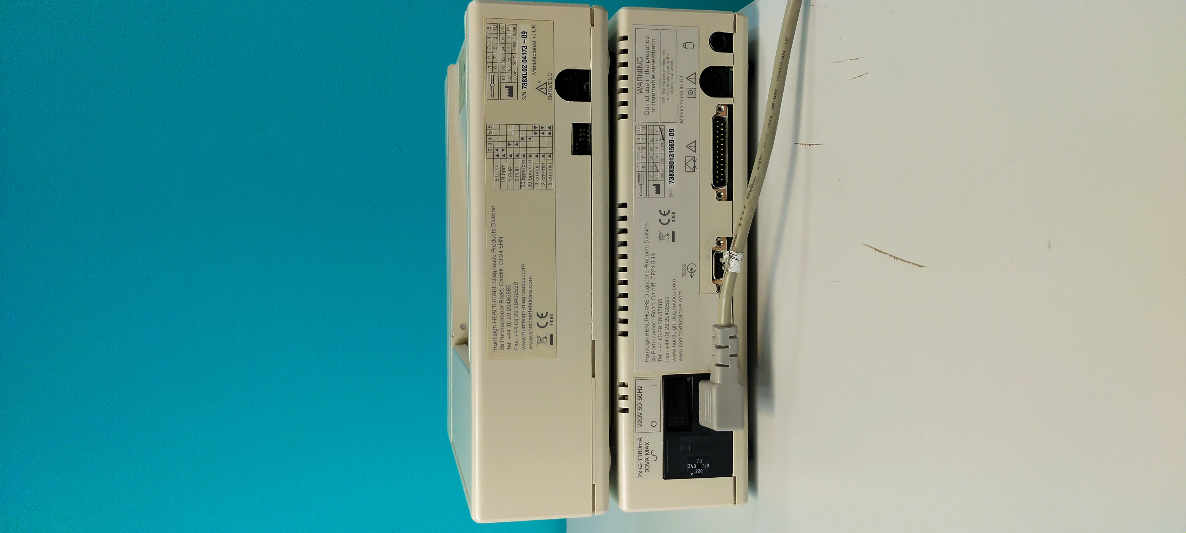 Huntleigh Healthcare Sonicaid Care Duo CTG Kardiotokografie