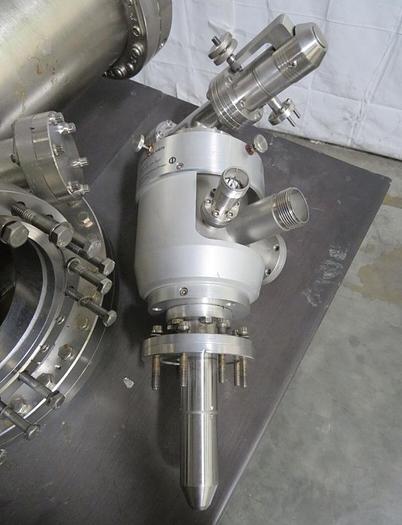 Used Physical Electronics Ion Gun Reactor Multi-Port Conflat Vacuum...