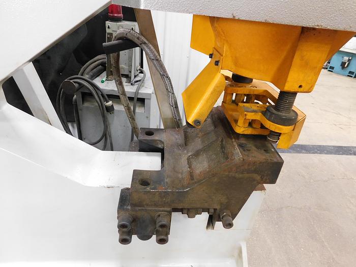 Used 2011 Ermaksan 121 Ton Hydraulic Ironworker EKM 110-180 (metric tons) US Model: 121-198 for S...