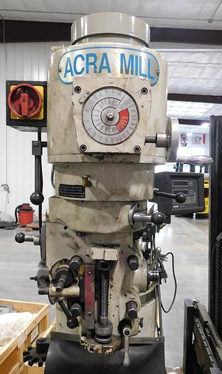 Used 2000 Acra Vertical Milling Machine MM2V for Sale in Orange City, Iowa