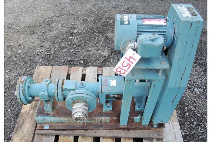 Used USED PROGRESSIVE CAVITY PUMP, 3" X 3" INLET & OUTLET, CARBON STEEL ...