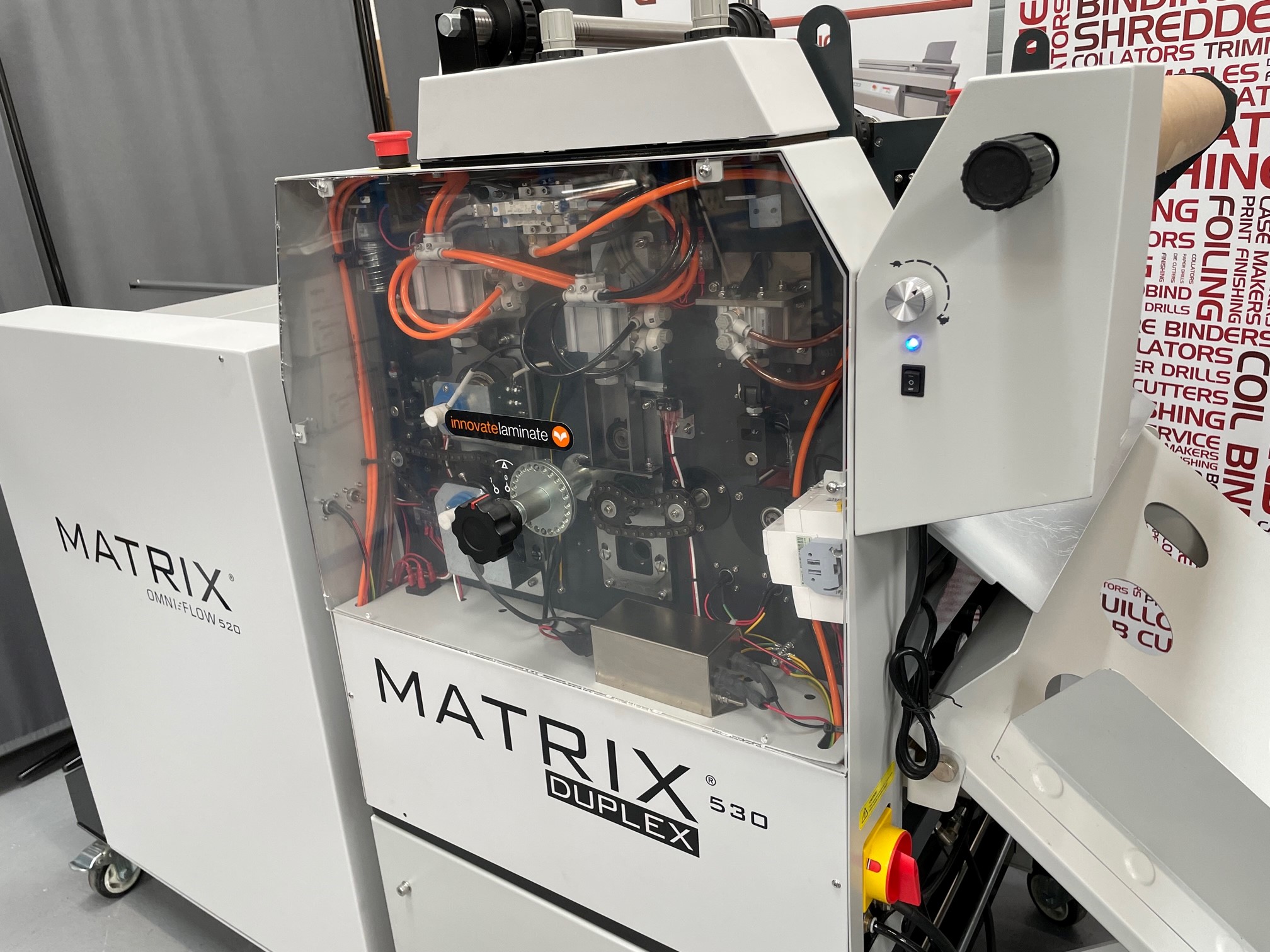 Matrix 530DP Laminator with Omni-Flow Feeder - Glendale Presentation ...