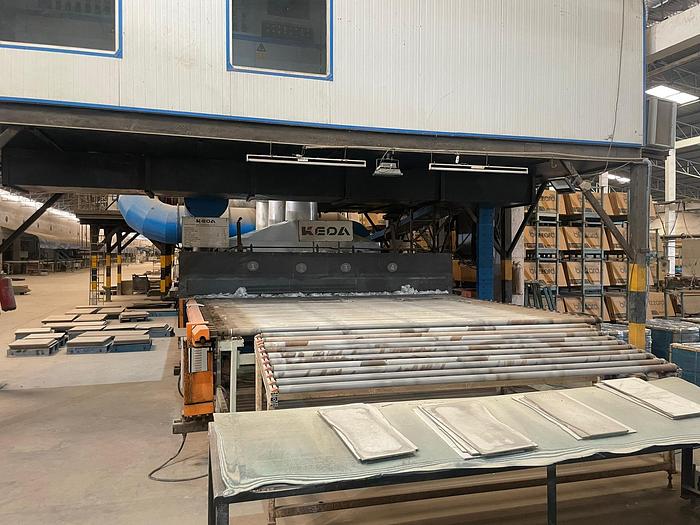 Refurbished ROLLER KILN AND PREKILN FOR CERAMIC TILES KEDA for Sale in ...