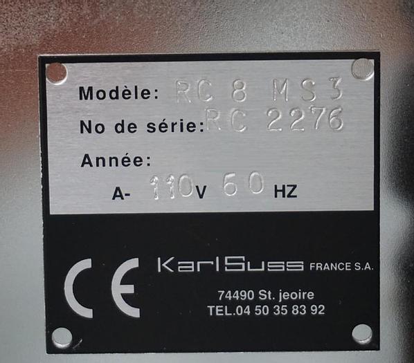 Used Suss RC8-MS3 for Sale at Tara Semiconductor Technology