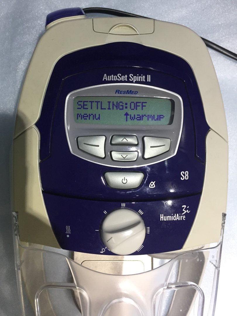 Gebraucht Sold ResMed AutoSet Spirit II mit Luftbefeuchter at Ultra ...