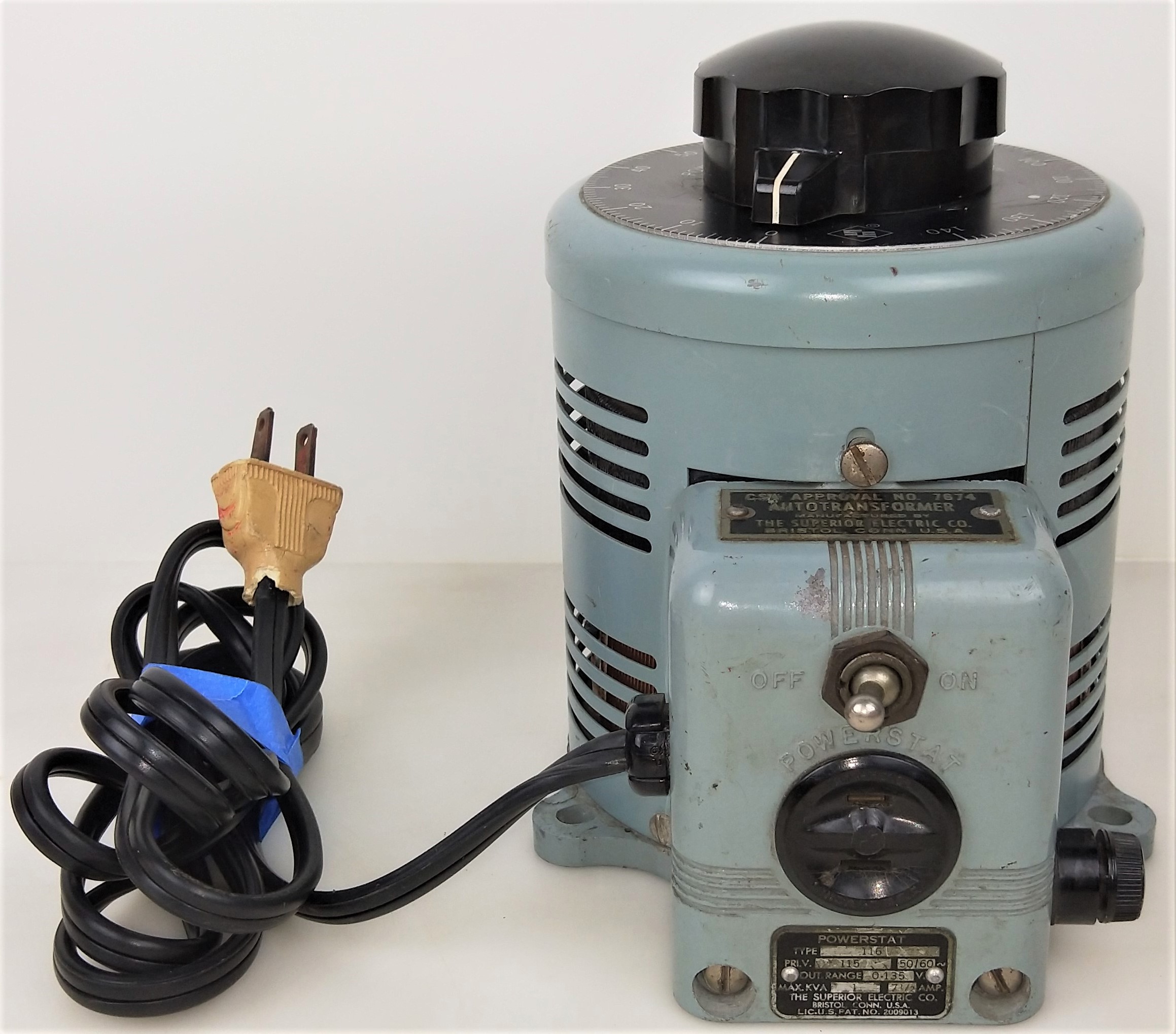 使用Superior PowerMite 116可变自变变压器在化学RG咨询公司出售 - bob手机版app下载,BOB体育官方APPios下载