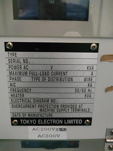 Used TEL Alpha-8 for Sale at Tara Semiconductor Technology