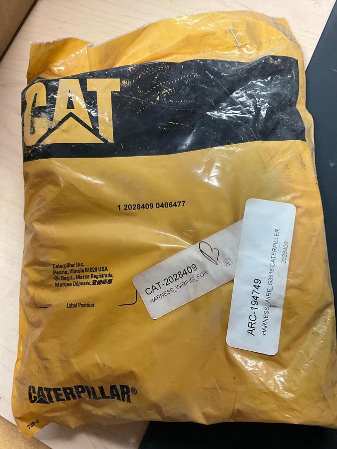 New CAT Pyrometer Power Wiring Harness PN: 202-8409 for Sale at ...