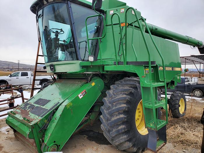 Used 1995 John Deere 9600 Combine W 25 Header For Sale In Ida 