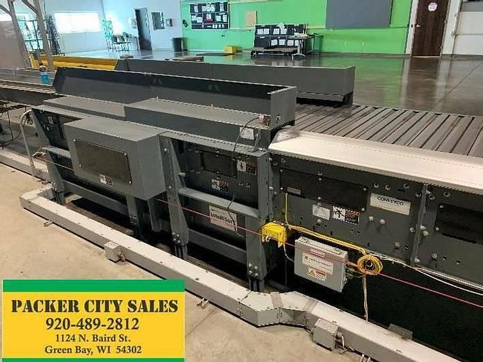 Used Intelligrated Intellisort Sliding Shoe Sorter Conveyor 87'2", 6 ...