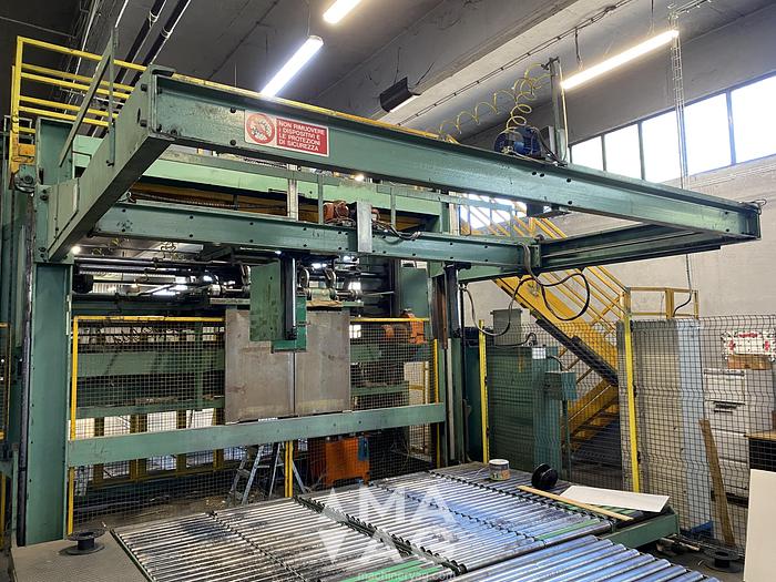 Used BENDAZZOLI Jumbo Printer-Slotter 2 color+Rapidex Stitcher for Sale ...