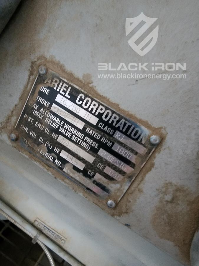 Used 400hp Ariel JGJ/4, 5 Stage Acid Gas Compressor for Sale at Bla...