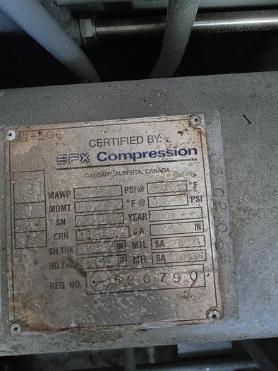 Used 169 hp Cat 3306TA Ariel JG/4 4-Stage Acid Gas Compressor for S...