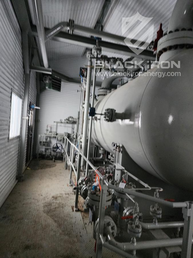 New surplus 72” ID x 20’ S/S x 1440 psig 2-Phase Sour Inlet Separat...