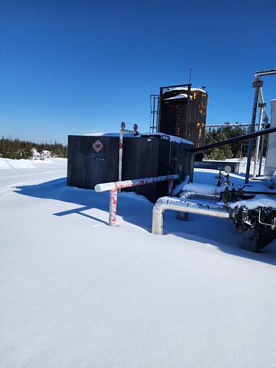 Used 36" Horizontal Sour Separator(1440 psi) with Blowcase(165...