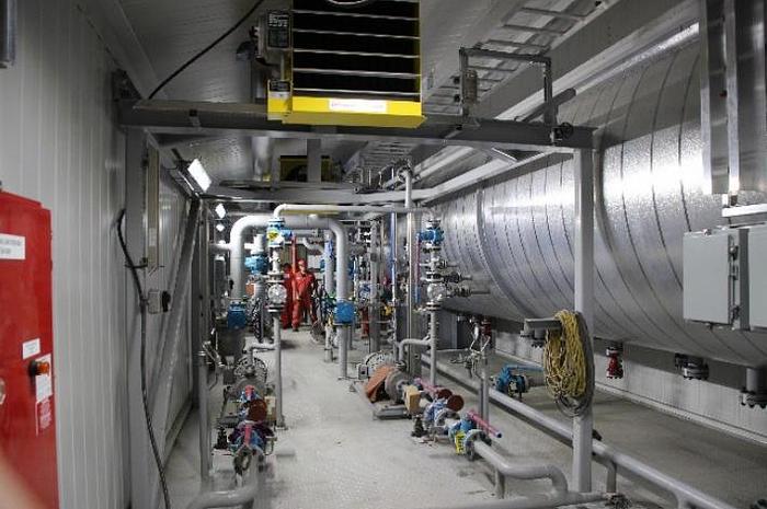 Used 15,000 BOPD Oil Production Train (Line Heater, 3-Phase Separat...