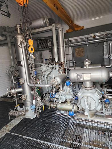 Used 169 hp Cat 3306TA Ariel JG/4 4-Stage Acid Gas Compressor for S...