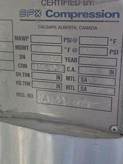 Used 169 hp Cat 3306TA Ariel JG/4 4-Stage Acid Gas Compressor for S...