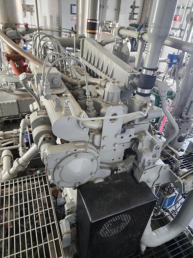 Used 169 hp Cat 3306TA Ariel JG/4 4-Stage Acid Gas Compressor for S...