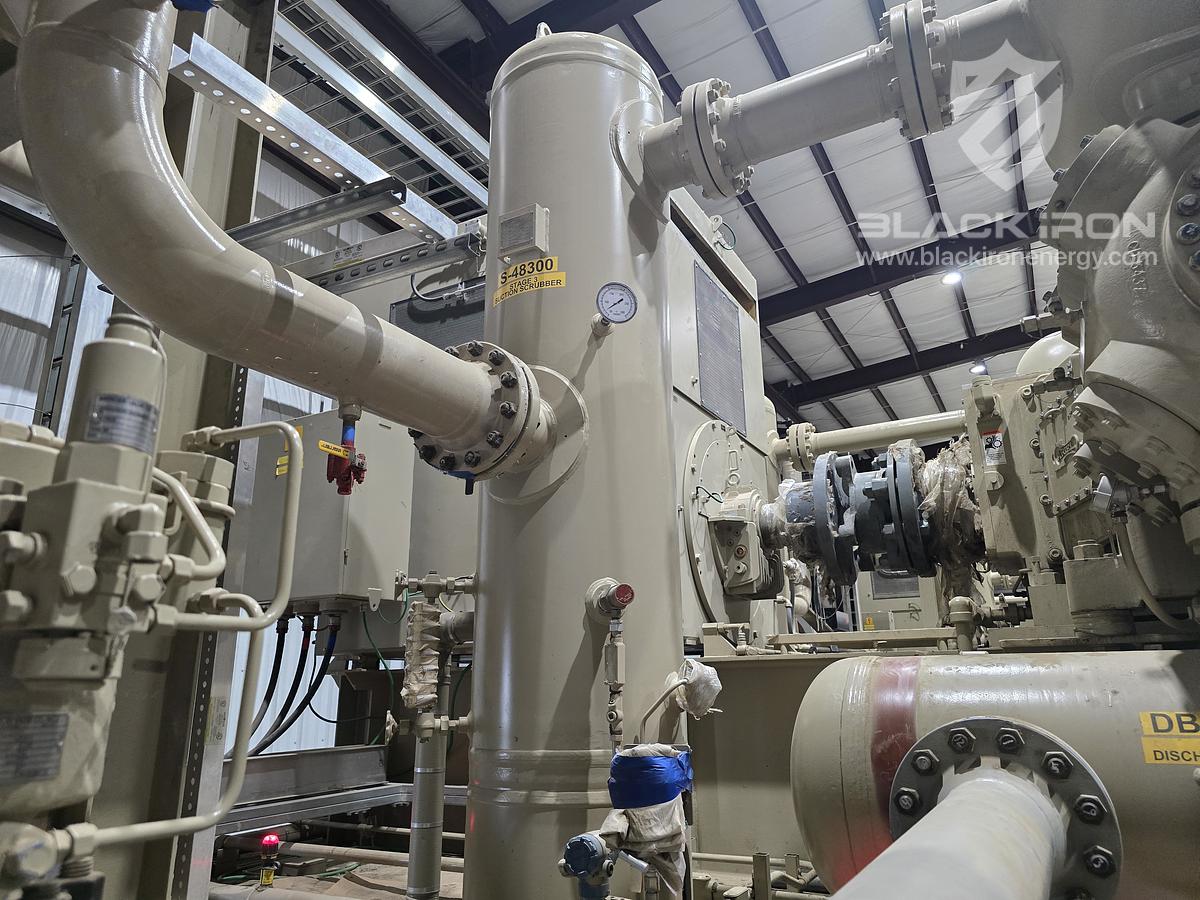 New surplus 5500 hp GE Electric Drive Ariel KBZ/6 4-Stage (1 of 4 A...