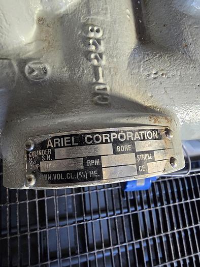 Used 169 hp Cat 3306TA Ariel JG/4 4-Stage Acid Gas Compressor for S...