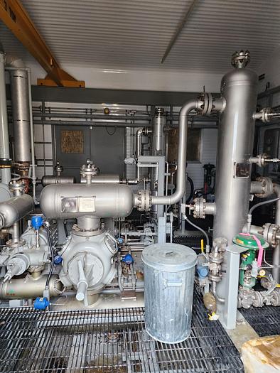 Used 169 hp Cat 3306TA Ariel JG/4 4-Stage Acid Gas Compressor for S...