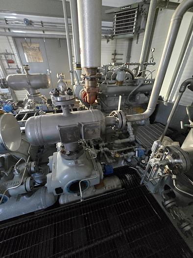 Used 169 hp Cat 3306TA Ariel JG/4 4-Stage Acid Gas Compressor for S...