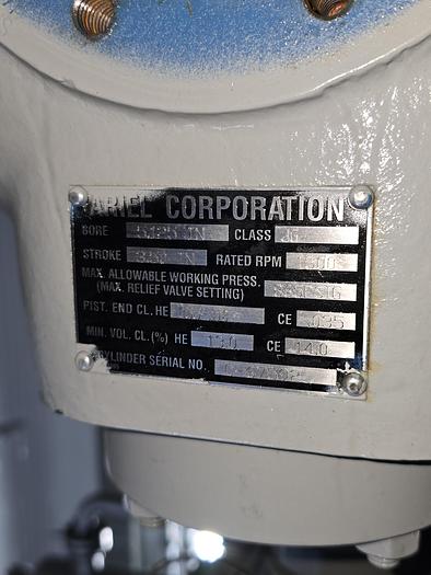 Used 169 hp Cat 3306TA Ariel JG/4 4-Stage Acid Gas Compressor for S...