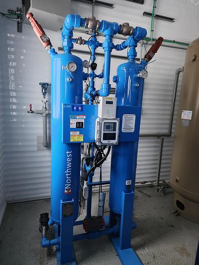 New surplus Sold Dual 40 hp EMD Instrument Air Package at Black Iro...