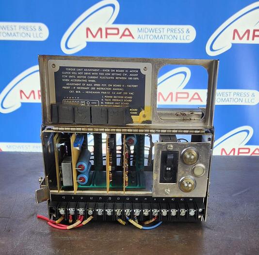 Used Minster Cycle-Mite SCRB-42 Eddy Current Clutch Control for Sale at ...