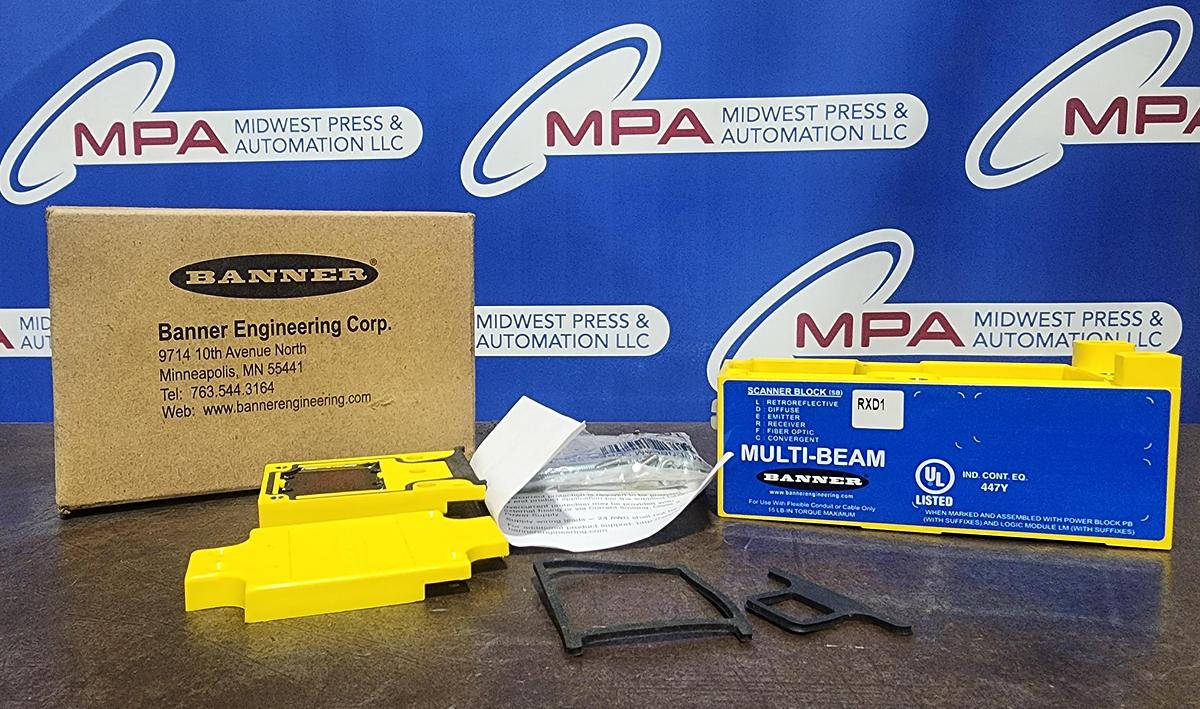 New Banner SBRXD1 Scanner Block for Sale at Midwest Press and ...