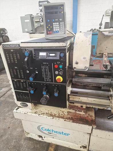 Used 2004 COLCHESTER TRIUMPH VS2500 15" x 50" GAP BED CEN...