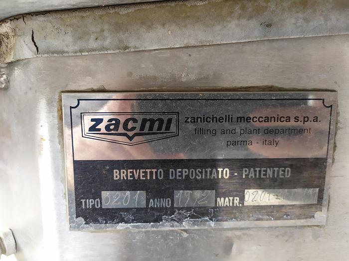 ZACMI vacuum filling (dosing) machine