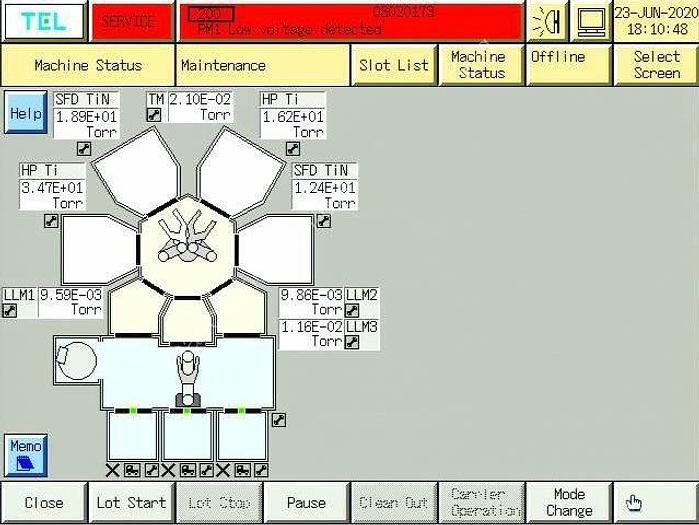 Used 2014 TEL Triase+ Ti/ TiN for Sale at Tara Semiconductor Techno...