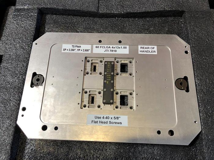 Used DELTA EDGE DE8000 - Q-FPB - 60 FCLGA - 4x13x1.00 Test Handler ...