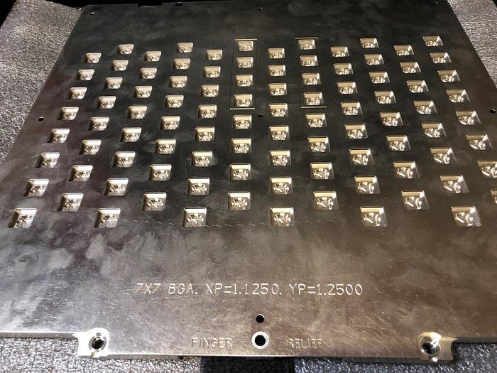 Used Delta Edge DE8000 7X7 BGA Test Handler Change Kit for Sale at ...