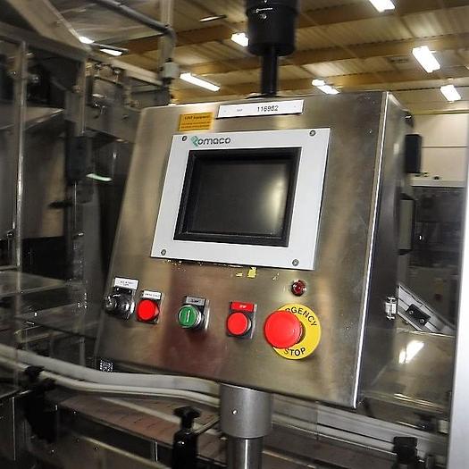 Used Sold Romaco Bosspak MC8000 Screw Capper at GlobePack Equipment