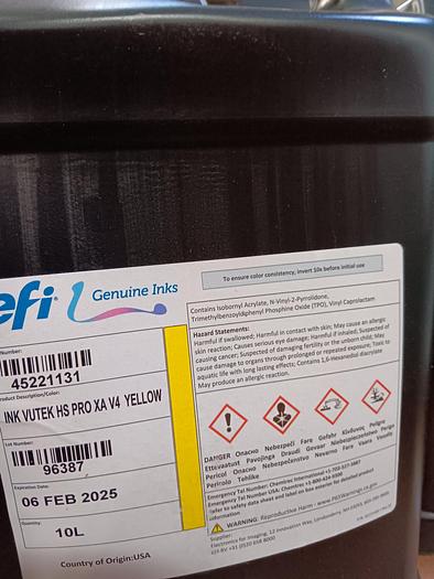 Used 2024 EFI-VUTEk Ink for Sale in AZ, USA