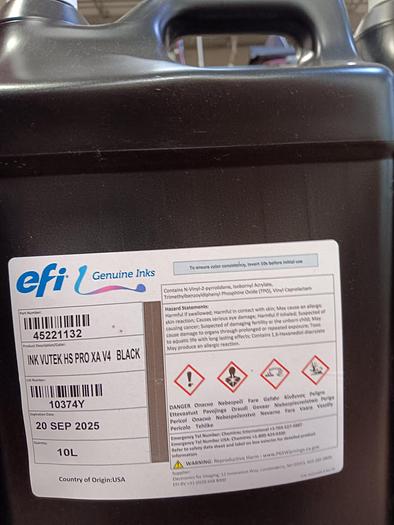 Used 2024 EFI-VUTEk Ink for Sale in AZ, USA