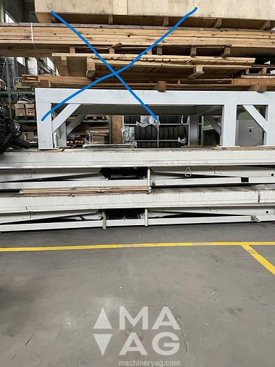 Used Hydraulic lifting platform 6000 x 2200 BOLZONI AURAMO for Sale at ...