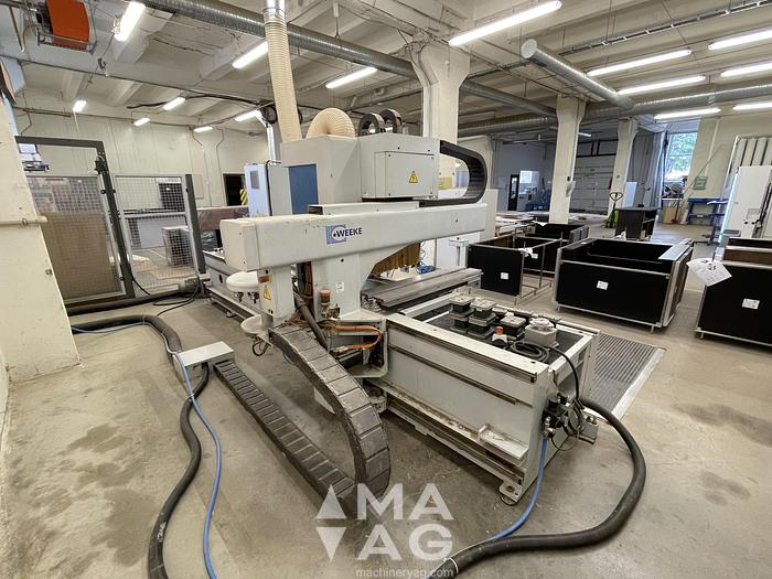 Used Weeke Optimat Venture 2.5 BHC CNC machining center for Sale at ...