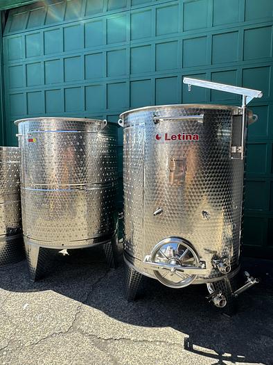 New New Stock Letina 500gal/1900L Variable Capacity Jacketed Storage ... New New Stock Letina 500gal/1900L Variable Capacity Jacketed Storage ...