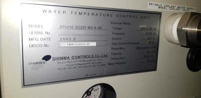 Used Disco DTU 152 chiller for Sale at Tara Semiconductor Technology