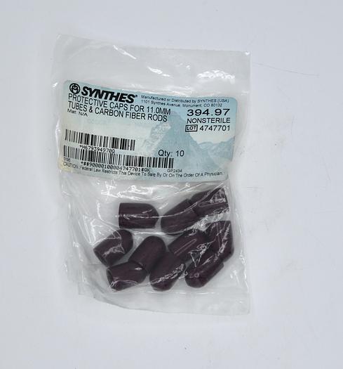 SYNTHES 394.97 PROTECTIVE CAPS 11MM TUBES & CARBON FIBER ROD