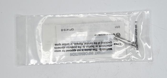 SYNTHES 02.204.026 4MM LOCKING SCREW SLF-TPNG T25 STARDRIVE