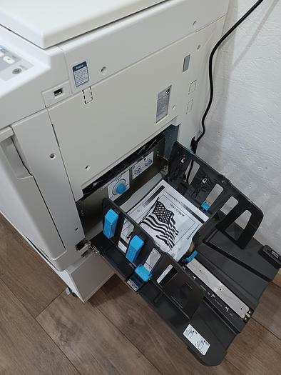 Used Riso SF5450 Digital Duplicator with Network Print and Stand. T...