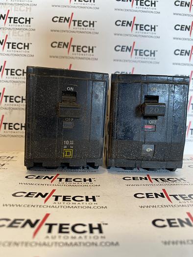 Used Square D Company 20 Amp 3 Pole Breaker for Sale in Garrison, Texas