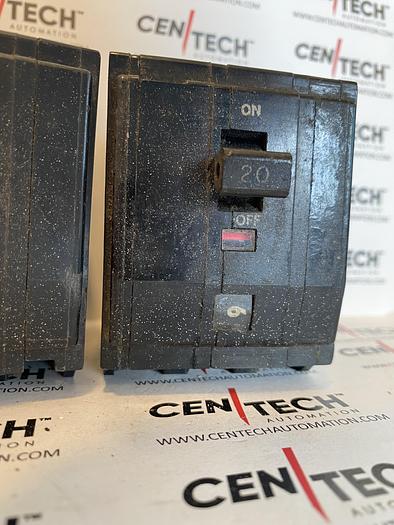 Used Square D Company 20 Amp 3 Pole Breaker for Sale in Garrison, Texas